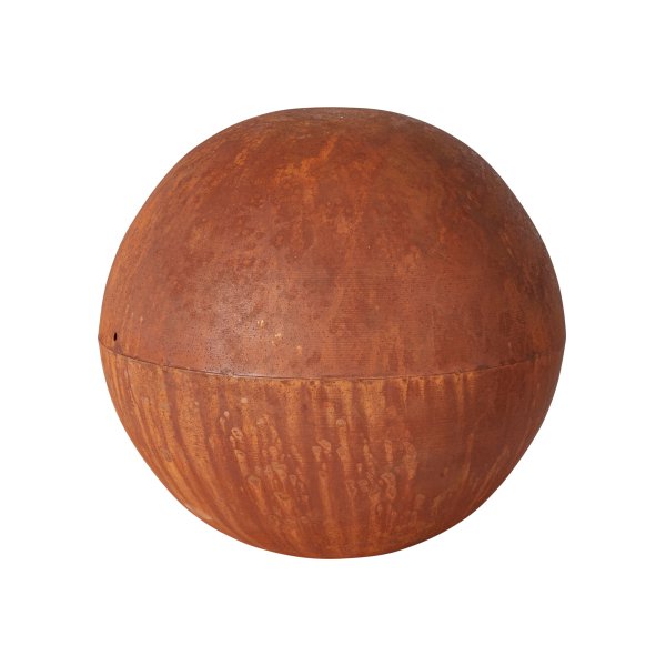 Stort rost klot / boll att dekorera med - Att Dekorera med