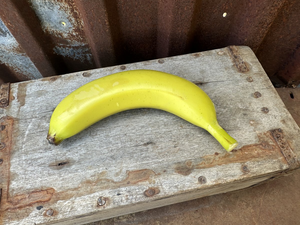 Banan konstgjord verklighetstrogen